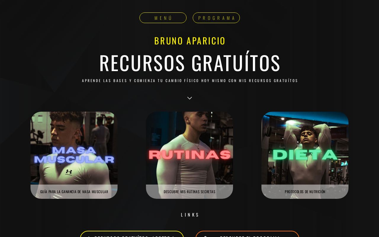 RECURSOS GRATUÍTOS BRUNO APARICIO